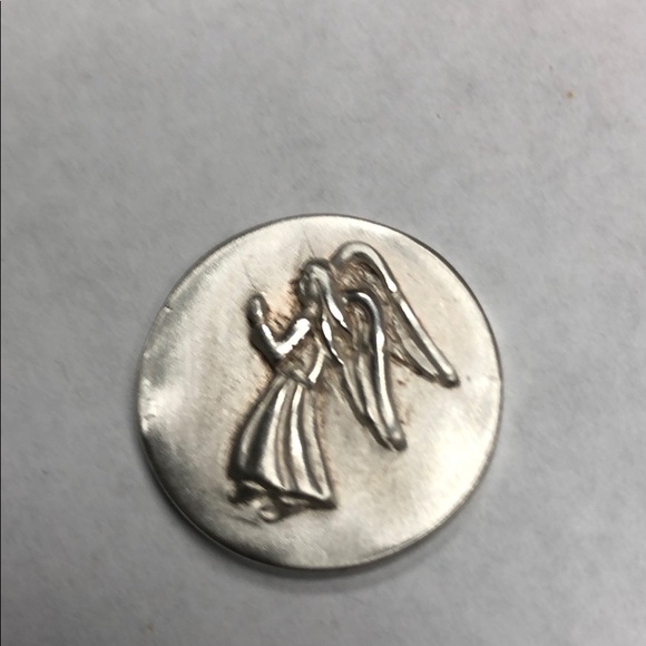 Jewelry | Collectable Handengraved Angel Coin | Poshmark